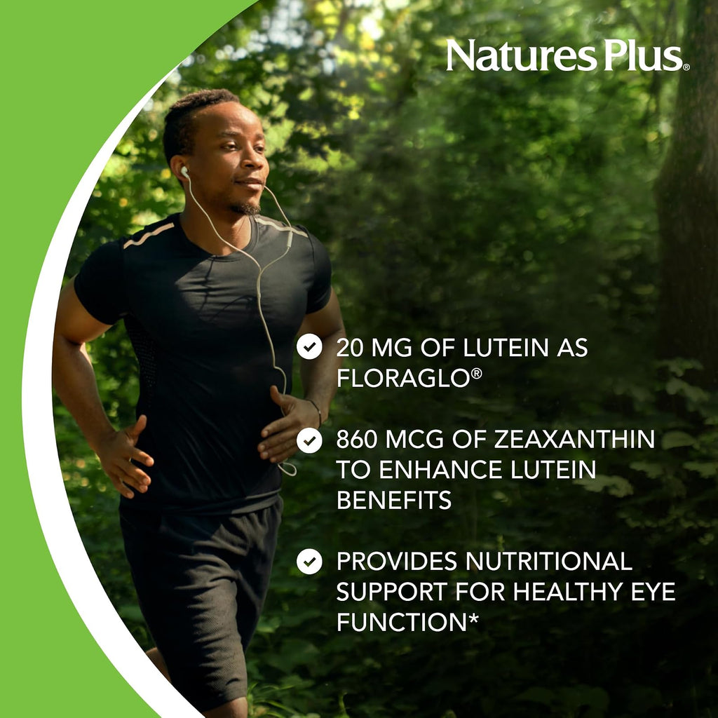 NaturesPlus lutein capsules for daily wellness