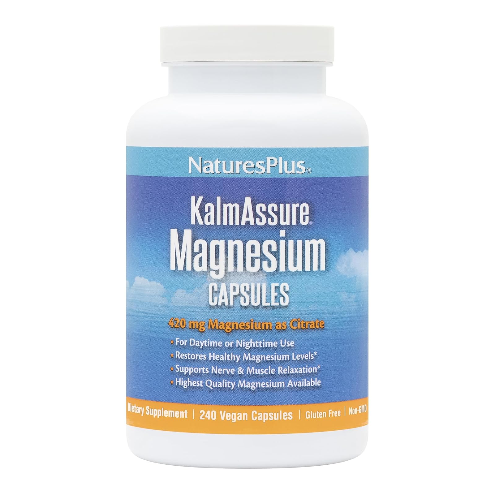 NaturesPlus magnesium citrate capsules