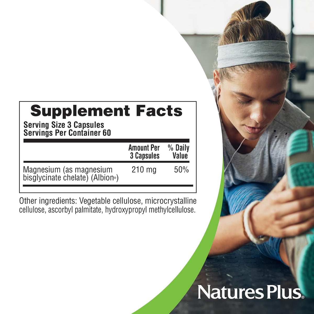 NaturesPlus magnesium for muscle support