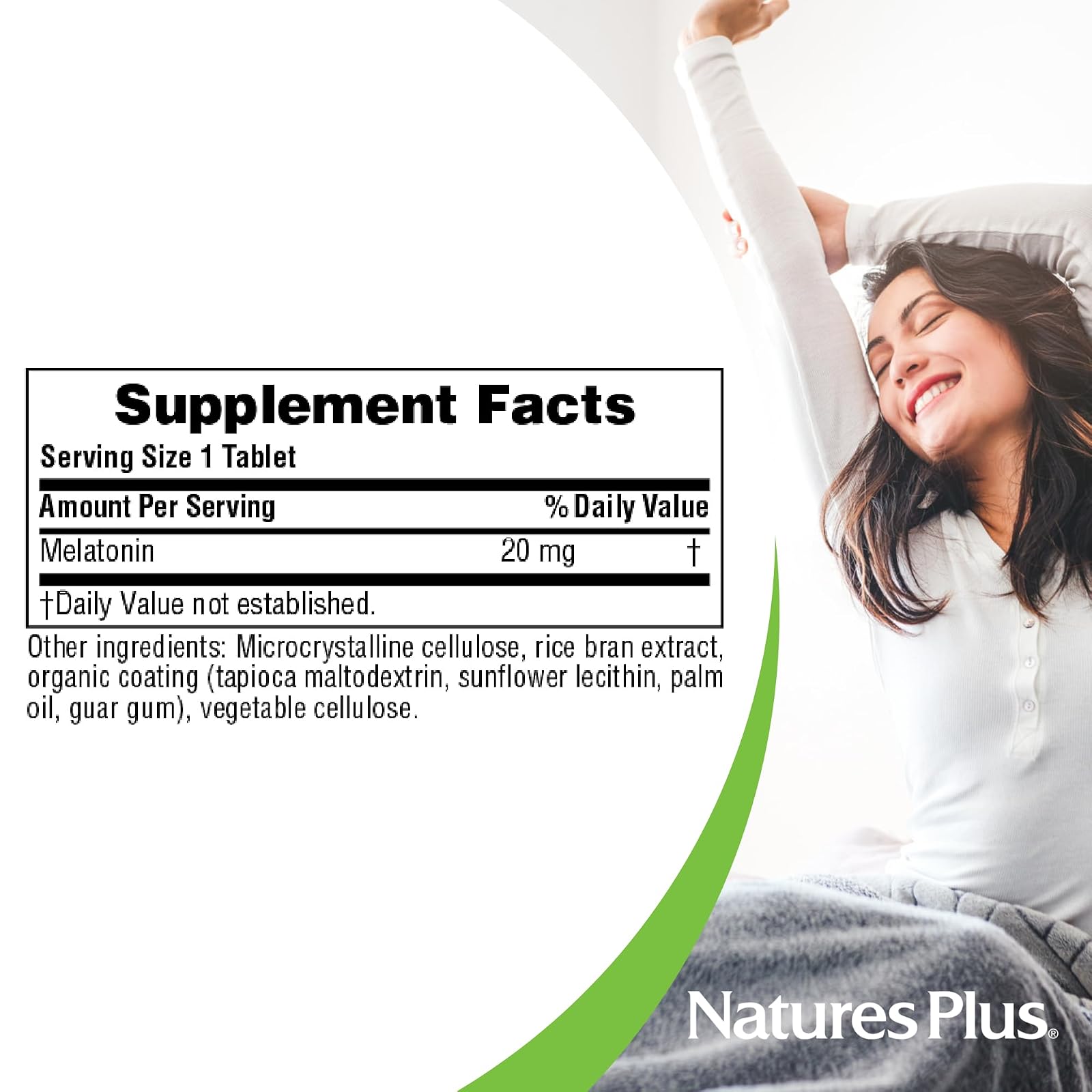 NaturesPlus melatonin for better sleep