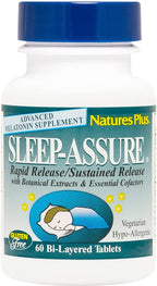 NaturesPlus melatonin for restful sleep