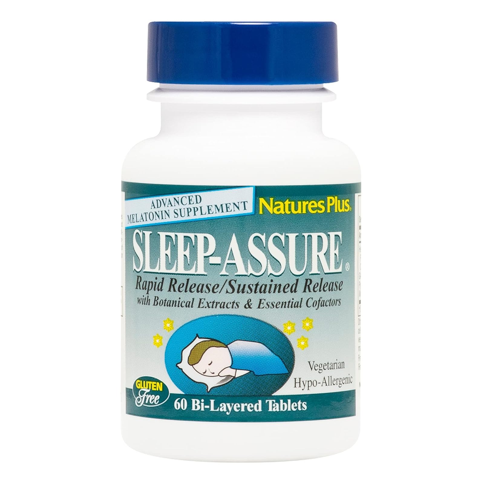 NaturesPlus melatonin for restful sleep