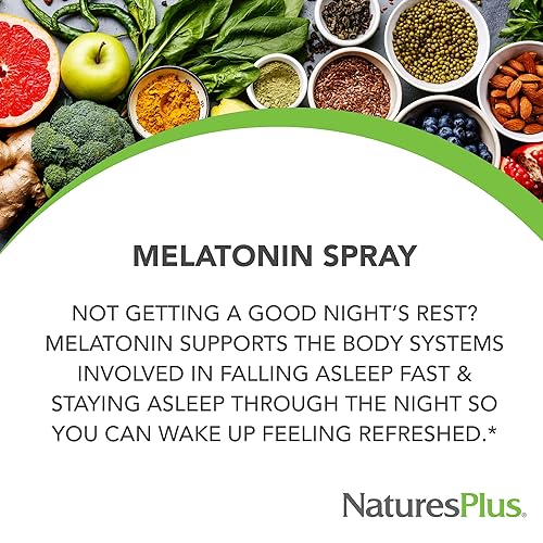 NaturesPlus melatonin spray benefits