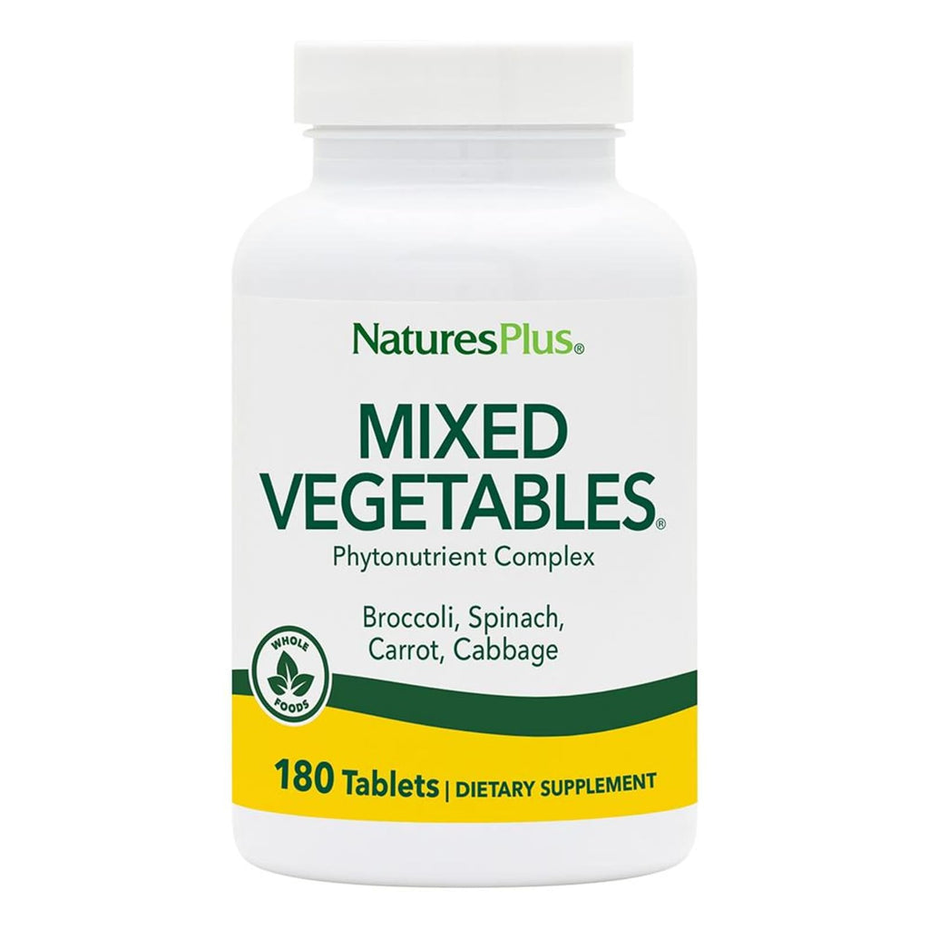 NaturesPlus mixed vegetables multivitamins