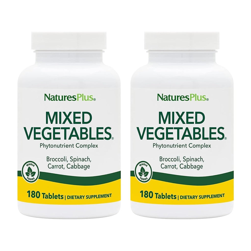 NaturesPlus mixed vegetables multivitamins