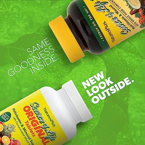 NaturesPlus multivitamin for energy support