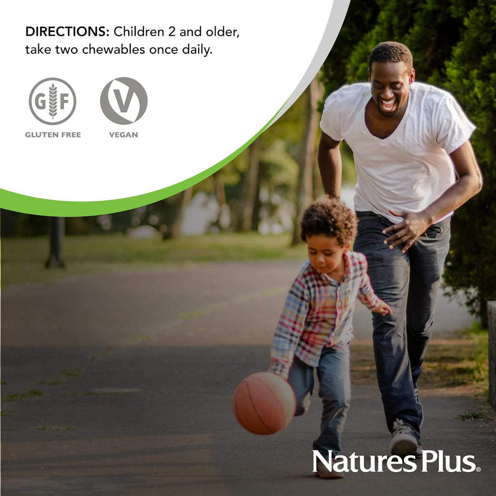 NaturesPlus multivitamin for healthy development