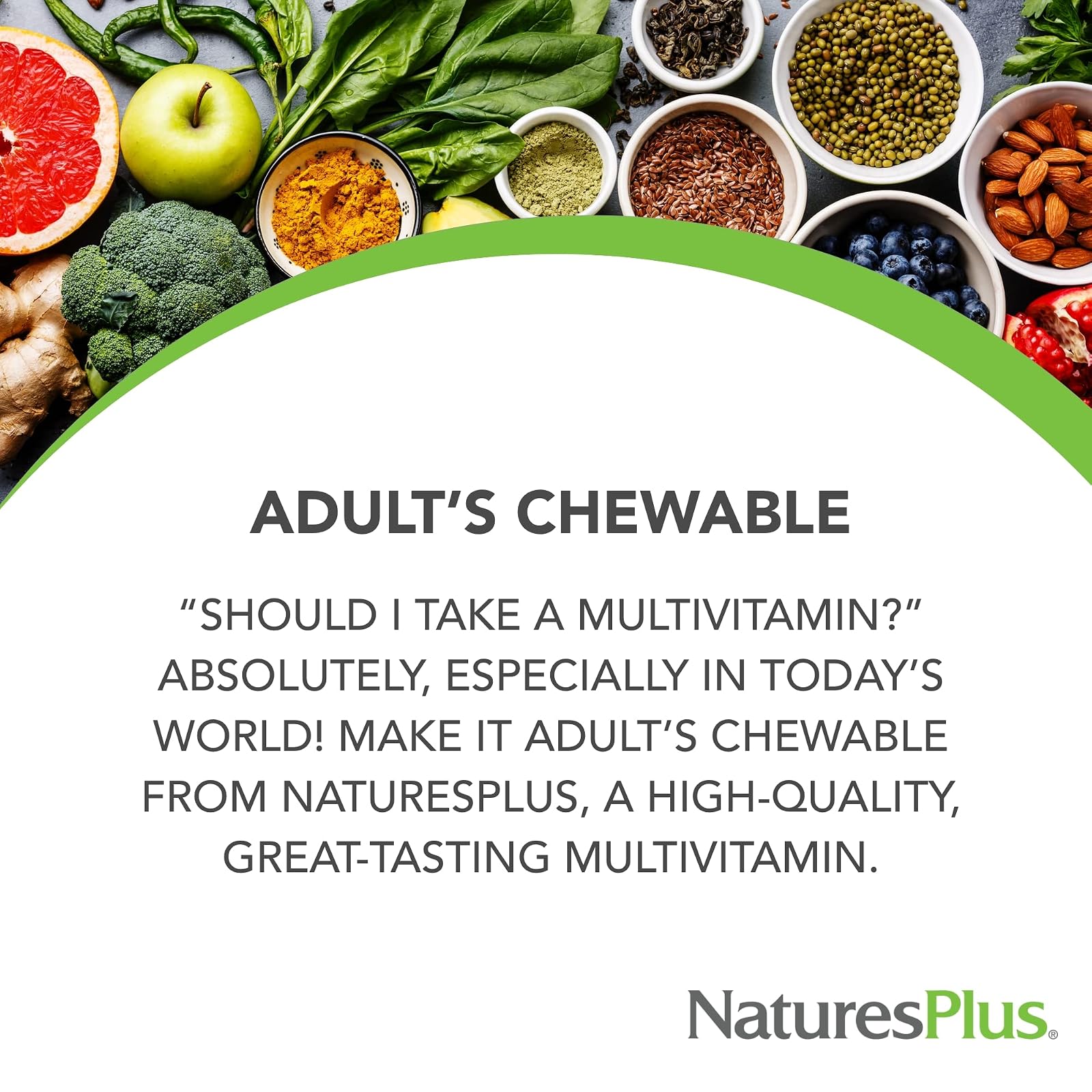 NaturesPlus multivitamin for men tablets