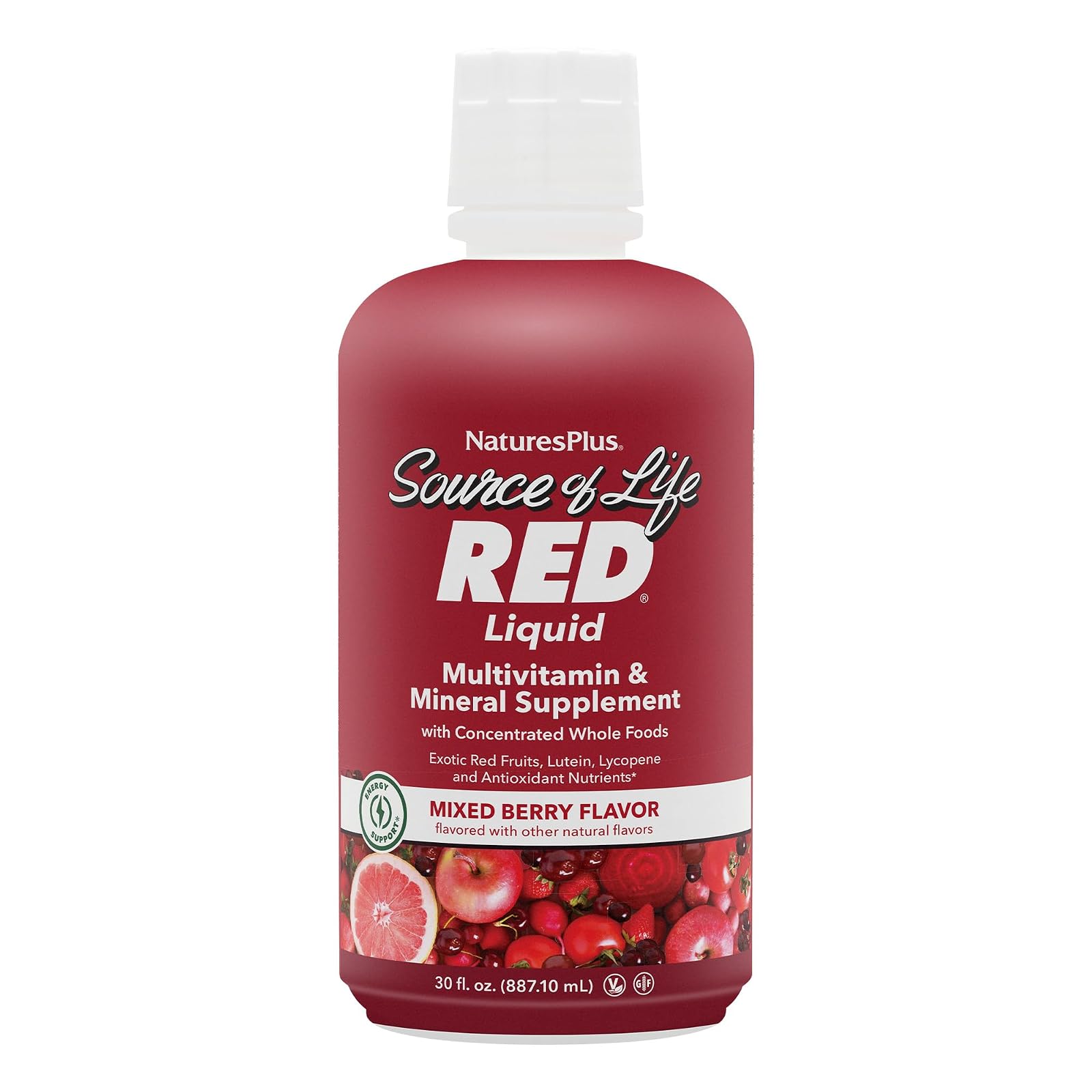 NaturesPlus multivitamin liquid for energy