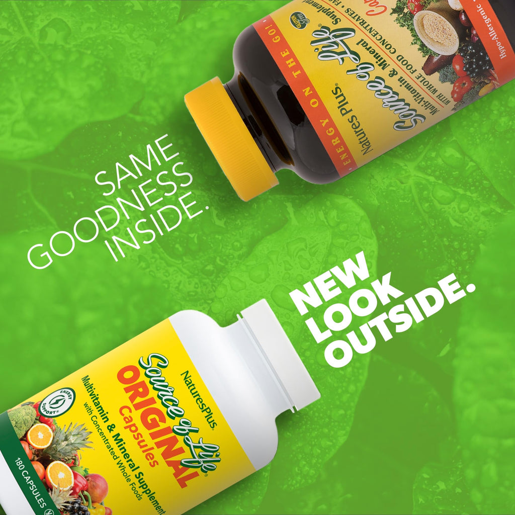 NaturesPlus multivitamin supports overall well-being