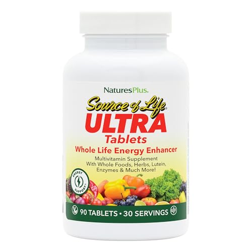NaturesPlus multivitamins for daily energy
