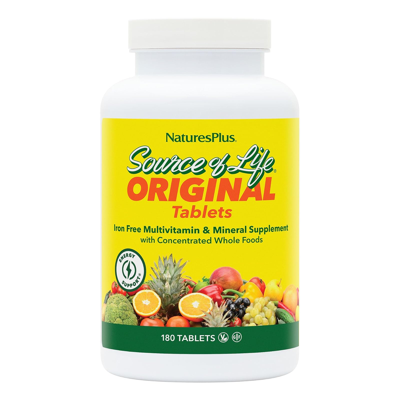 NaturesPlus multivitamins for daily health