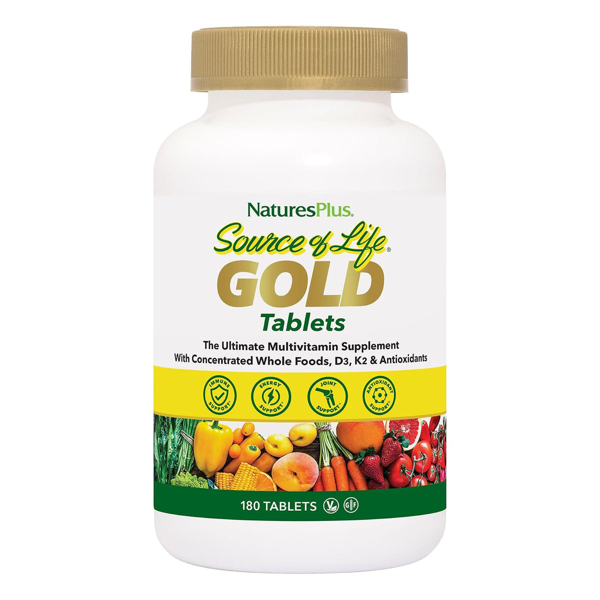 NaturesPlus multivitamins for daily health