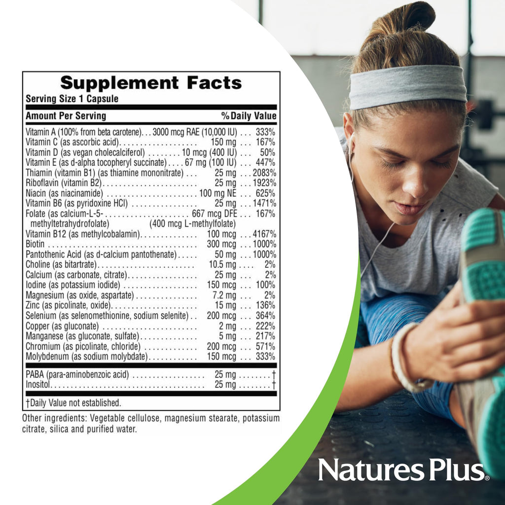 NaturesPlus multivitamins for immune support