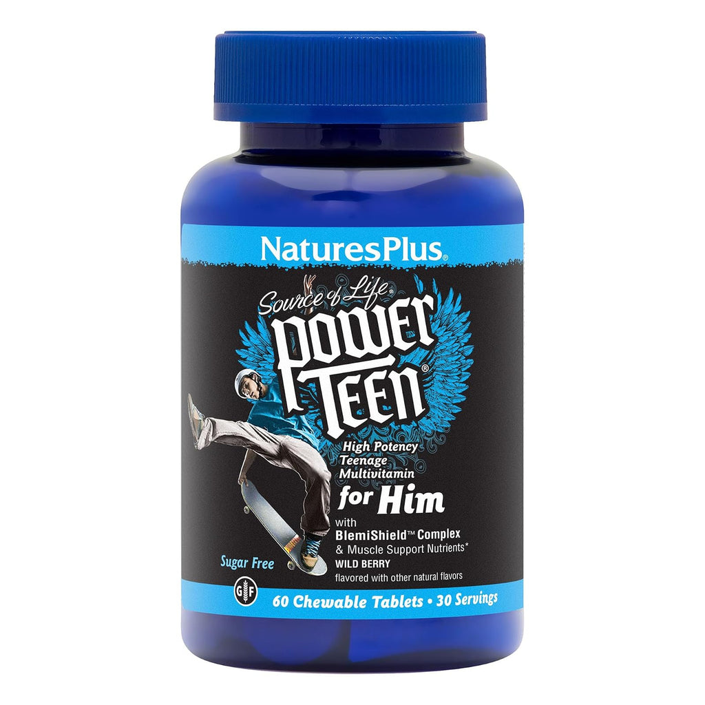 NaturesPlus multivitamins for teens