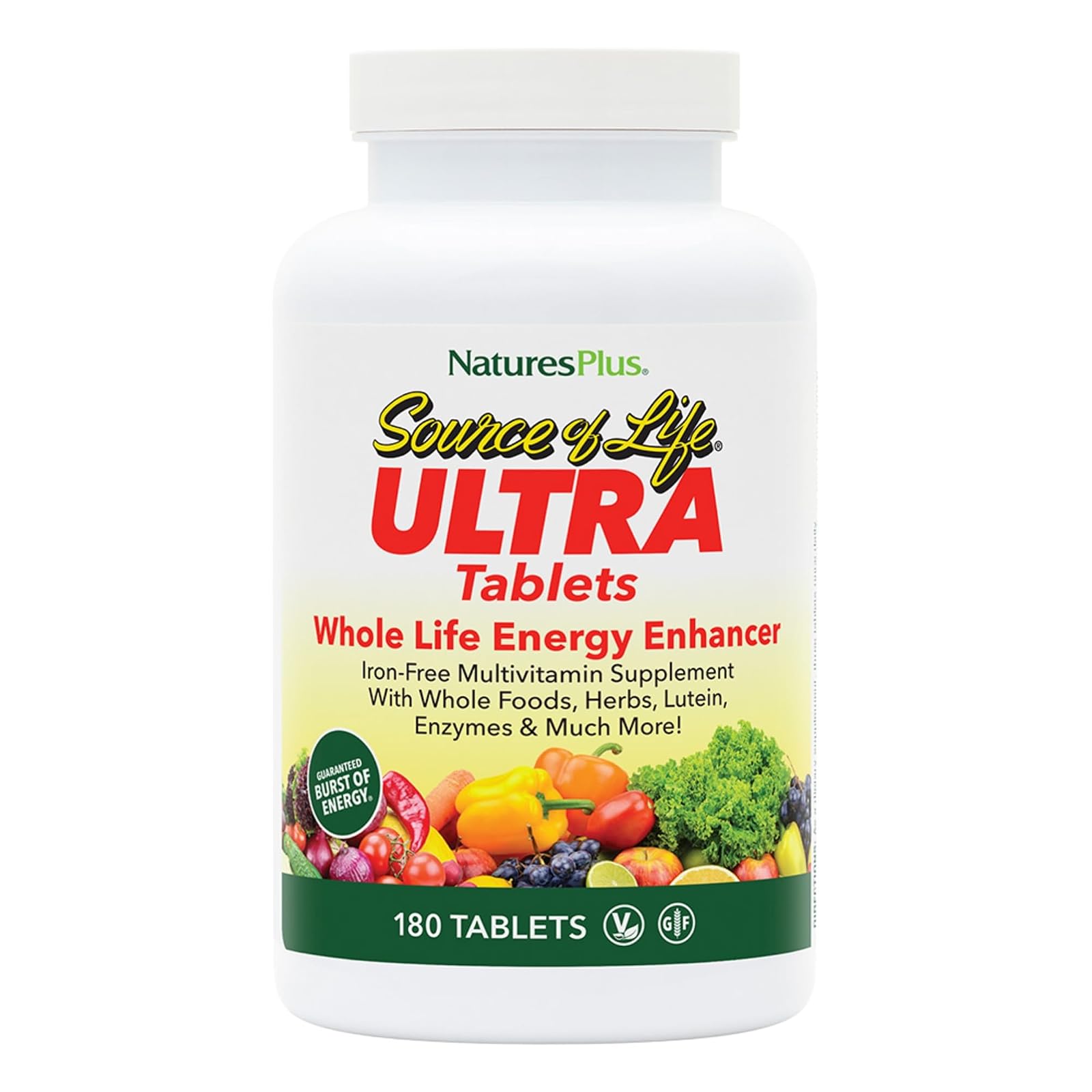 NaturesPlus no-iron multivitamins for adults