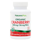 NaturesPlus Organic Cranberry capsules