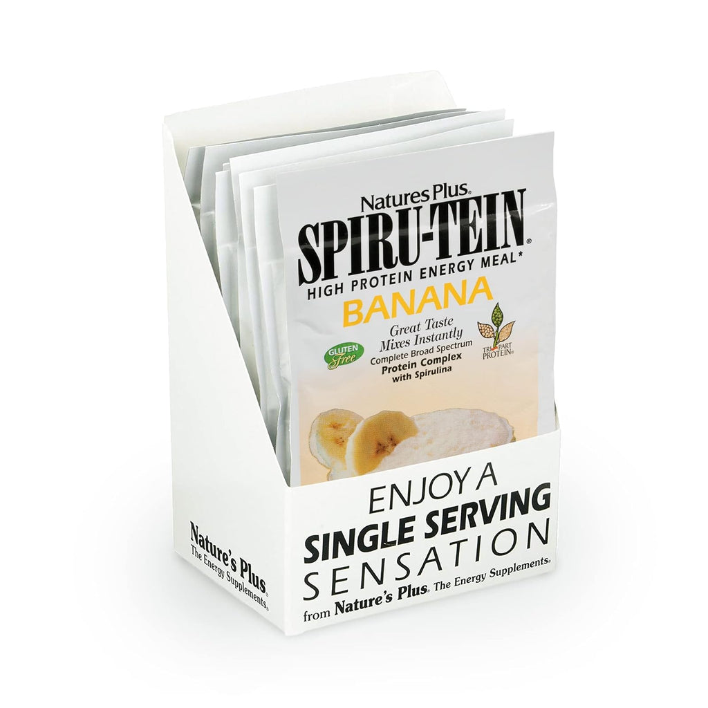 NaturesPlus plant protein shake packets