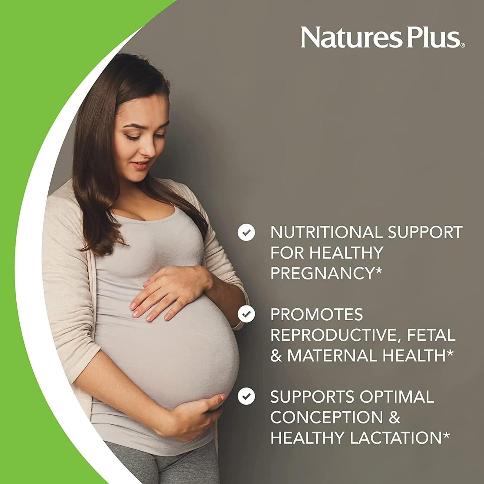 NaturesPlus prenatal tablets for energy