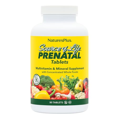 NaturesPlus prenatal vitamins for pregnancy