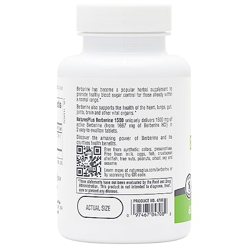 NaturesPlus PRO Berberine health benefits