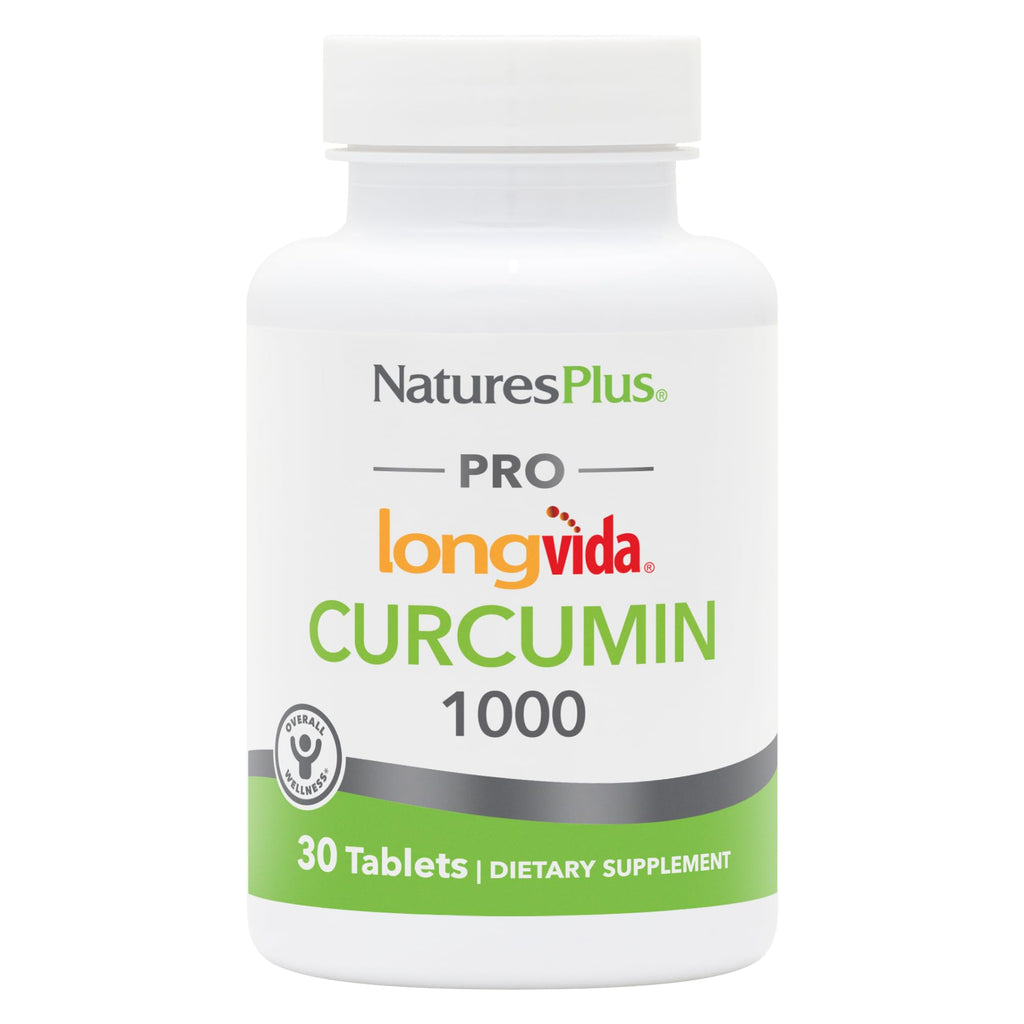 NaturesPlus PRO Longvida curcumin tablets