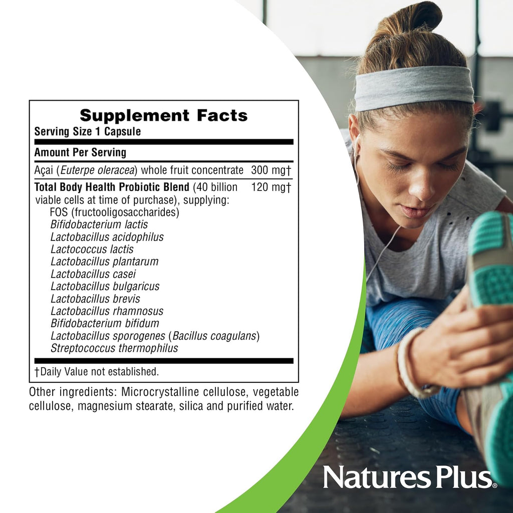 NaturesPlus probiotics for men's health