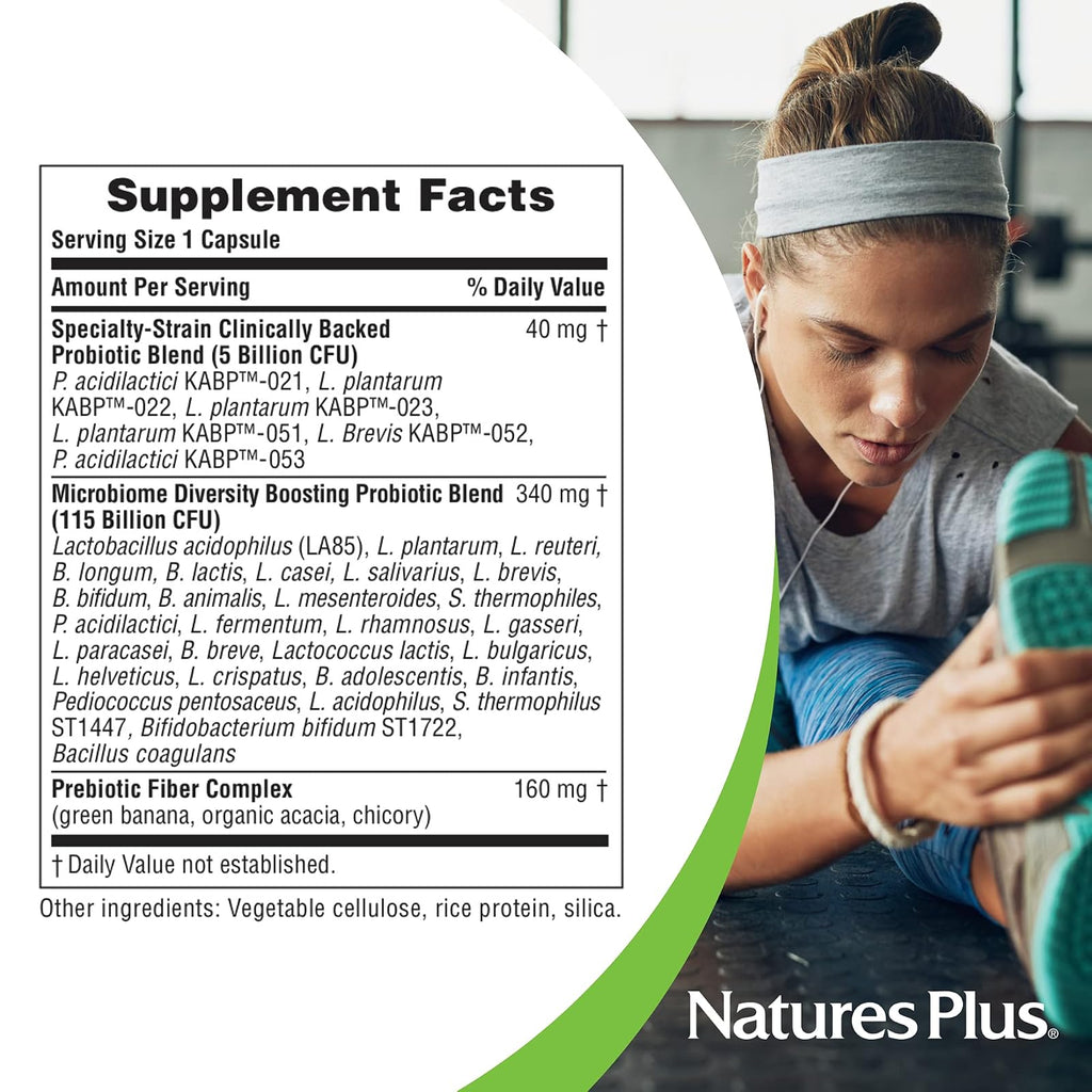 NaturesPlus probiotics for men vitality