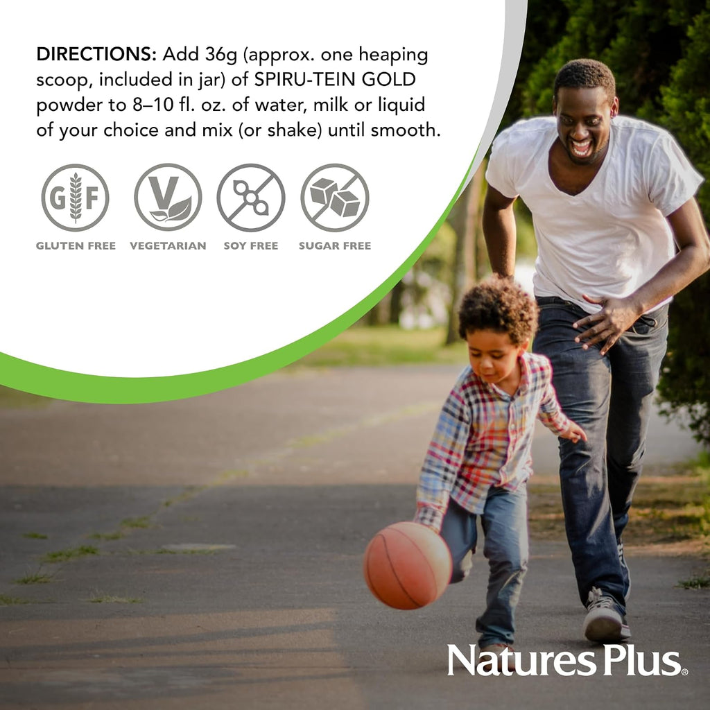 NaturesPlus protein powder for energy