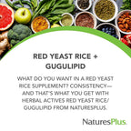 NaturesPlus red yeast rice capsules