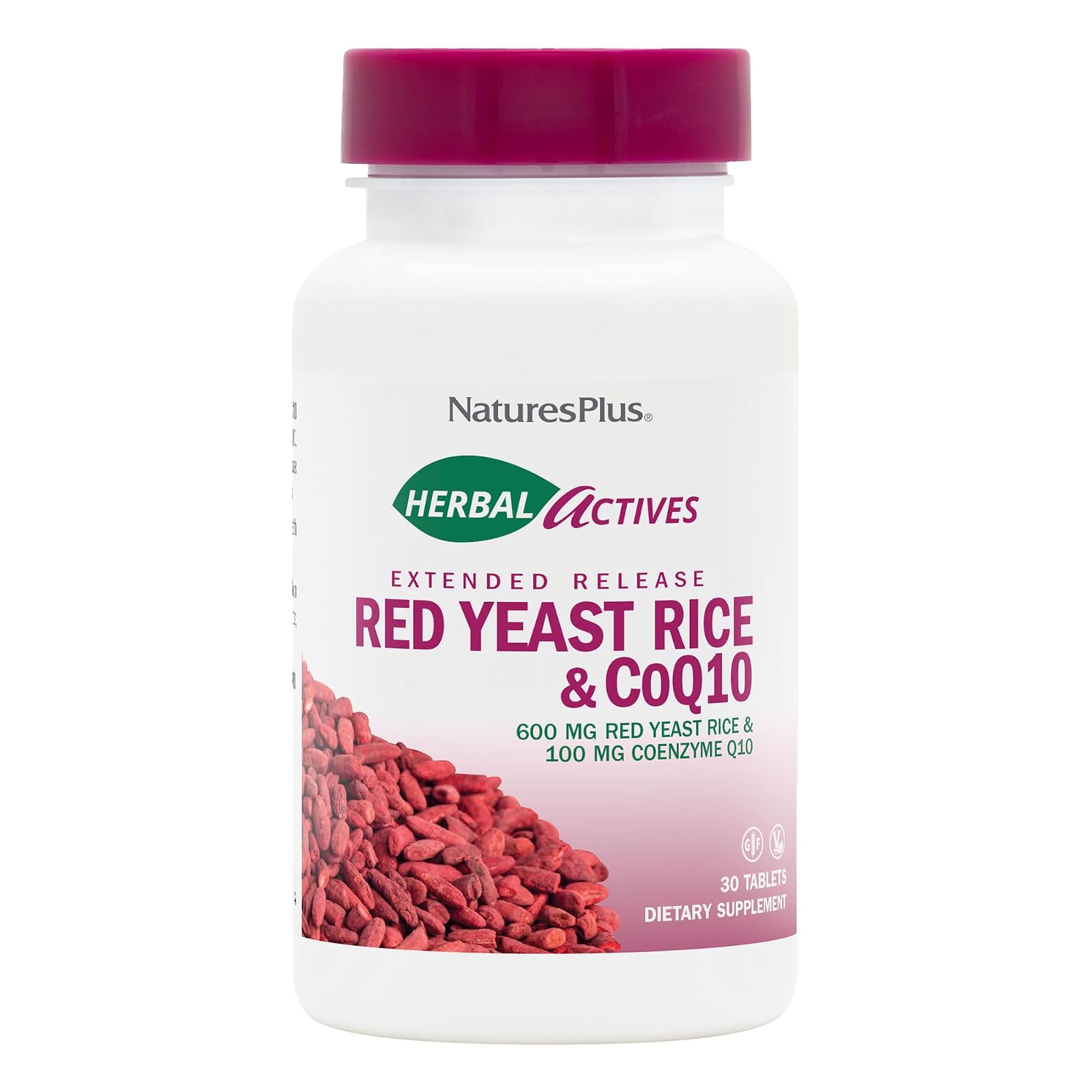 NaturesPlus red yeast rice supplement
