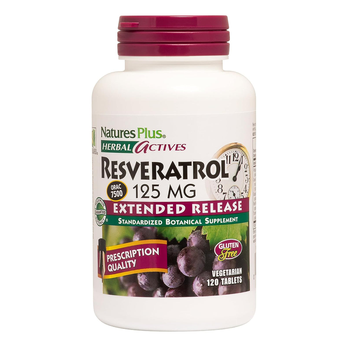 NaturesPlus resveratrol antioxidant tablets