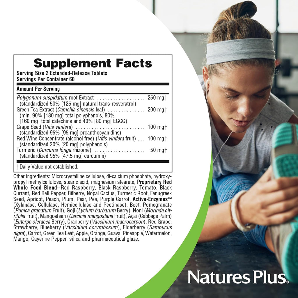 NaturesPlus resveratrol immune support