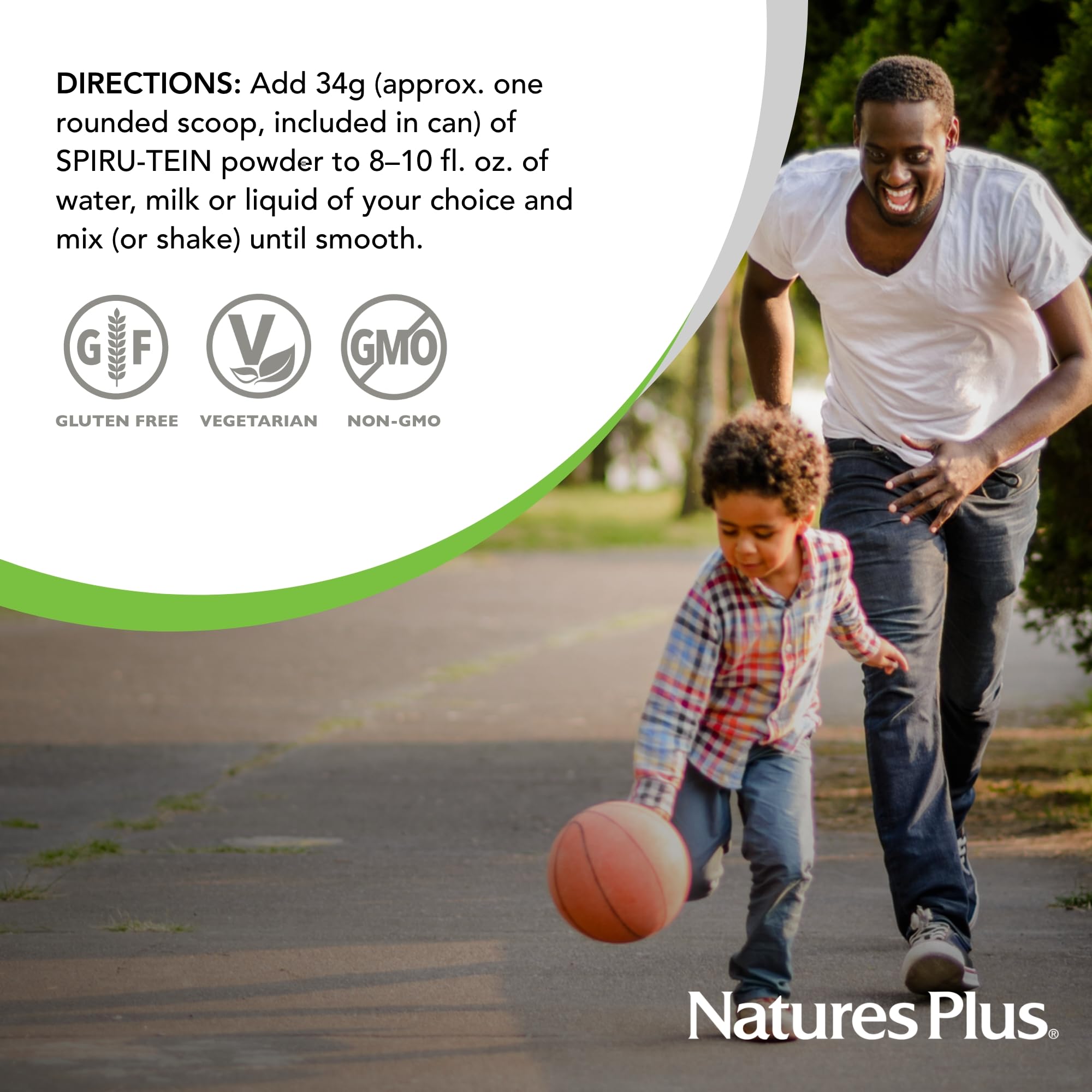 NaturesPlus SPIRU nutritional supplement