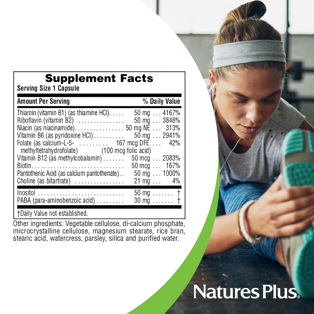 NaturesPlus Super B-50 benefits