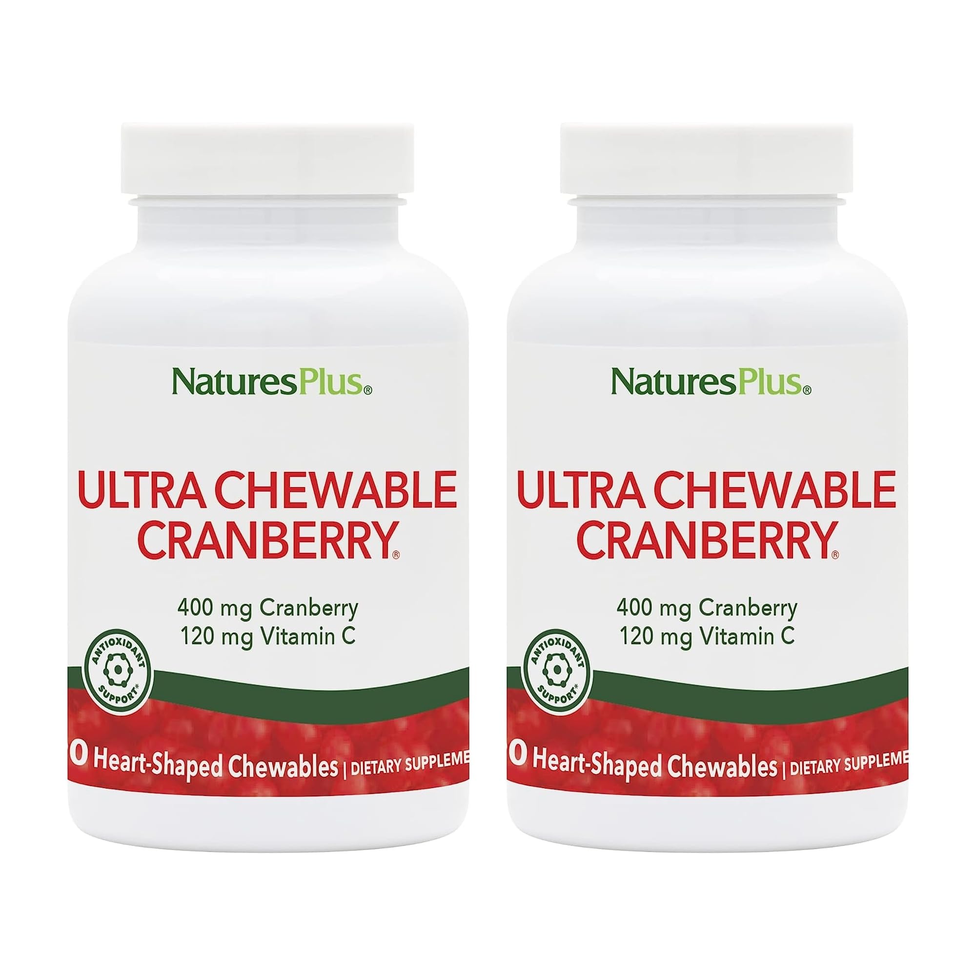 NaturesPlus Ultra Chewable cranberry tablets