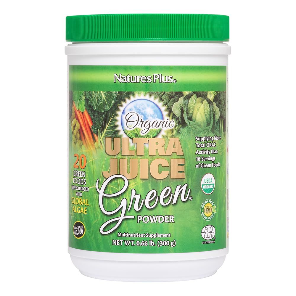 NaturesPlus Ultra Juice Green Drink benefits