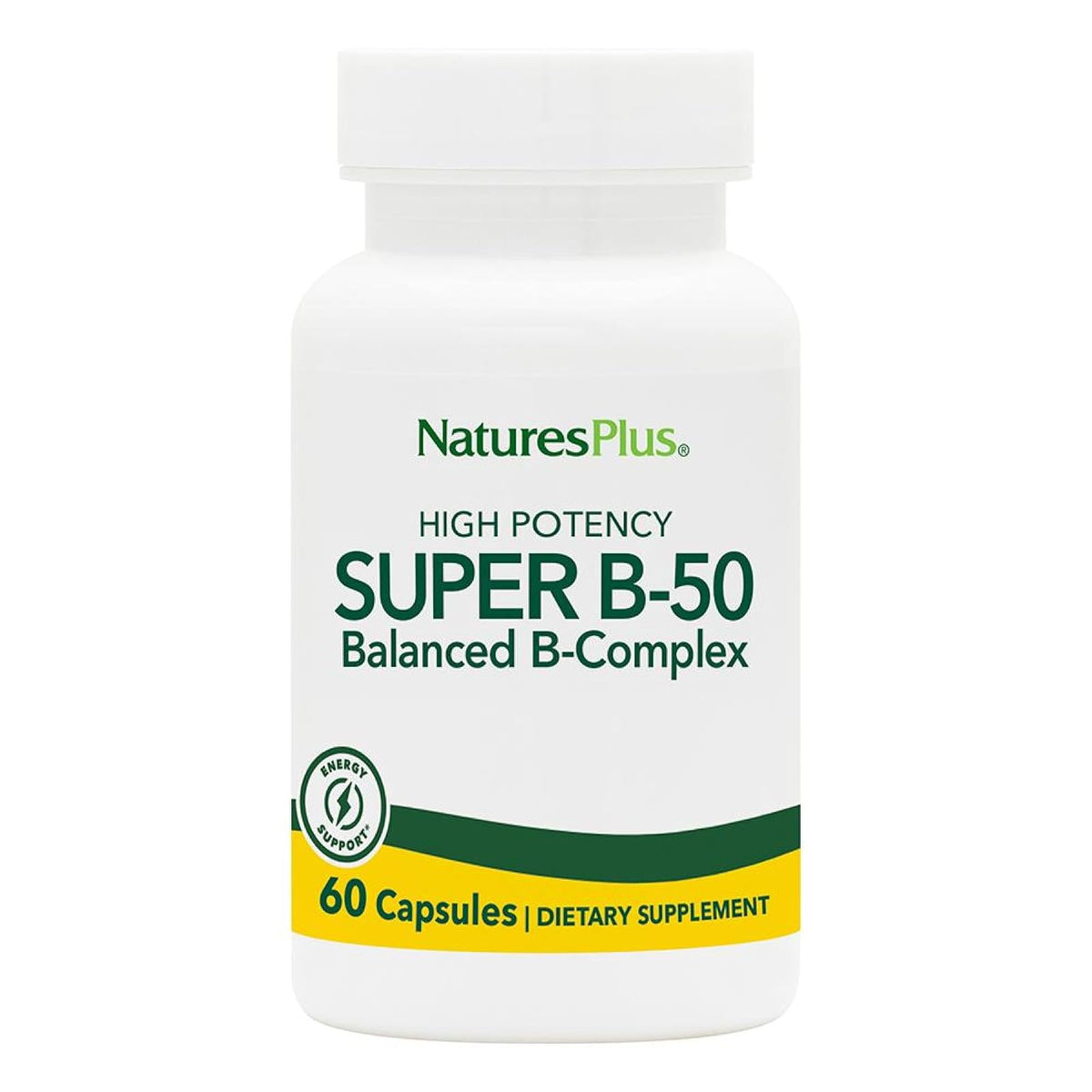 NaturesPlus vitamin b complex capsules