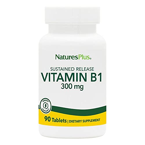 NaturesPlus Vitamin B1 300 mg tablets