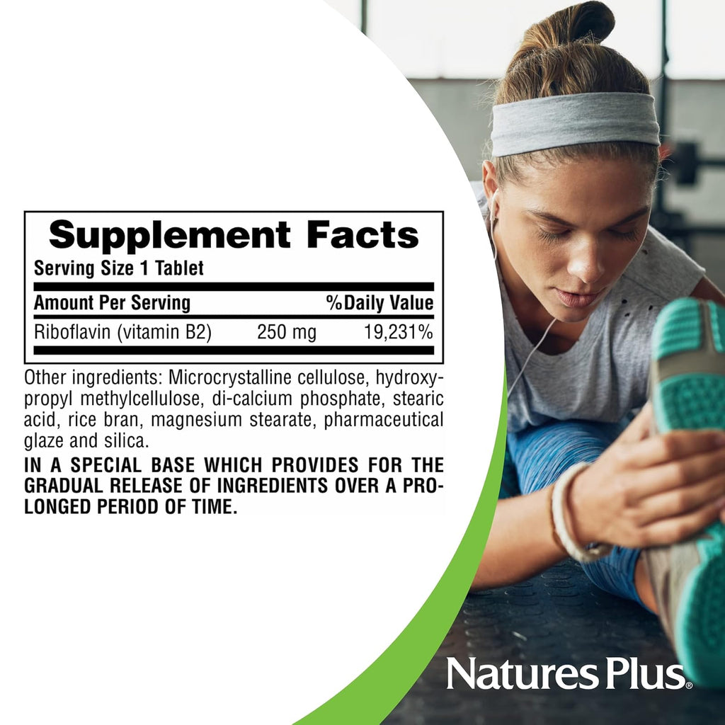 NaturesPlus Vitamin B2 immune support