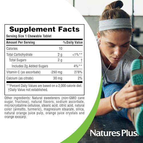 NaturesPlus vitamin C antioxidant benefits