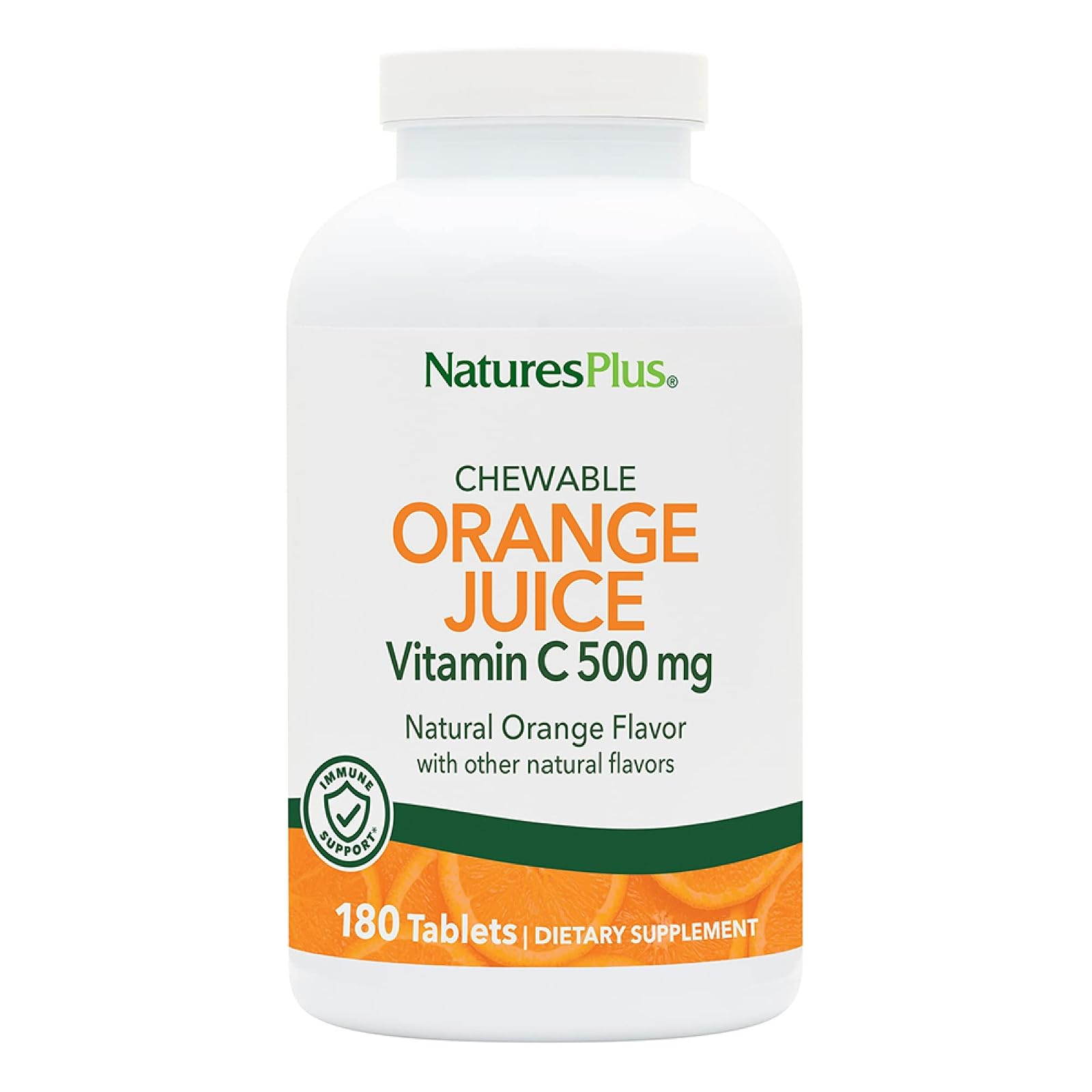 NaturesPlus vitamin C chewable tablets
