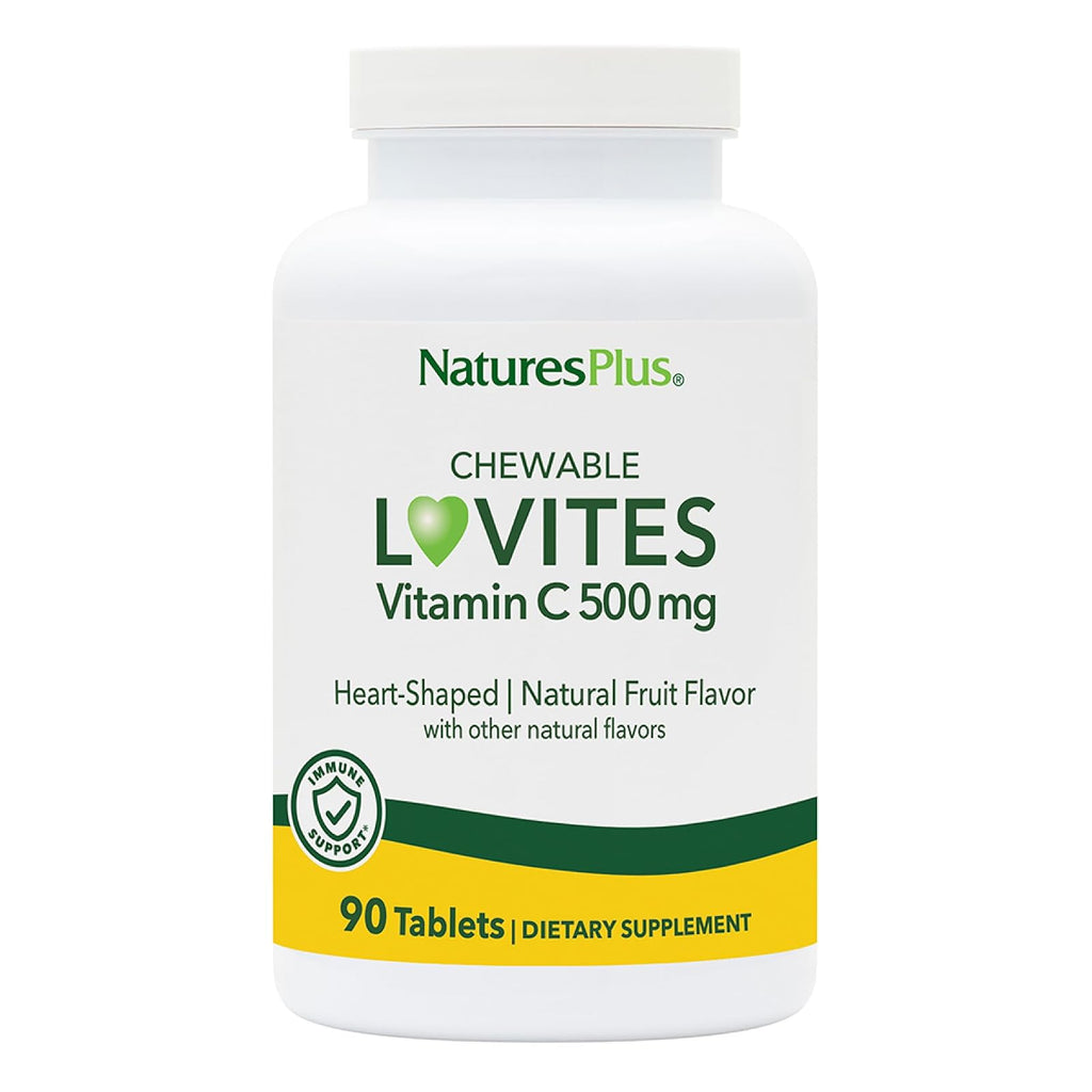 NaturesPlus vitamin C chewable tablets