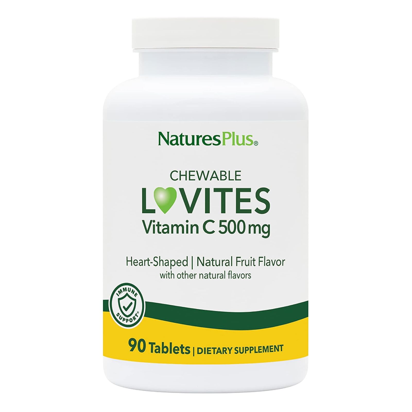 NaturesPlus vitamin C chewable tablets