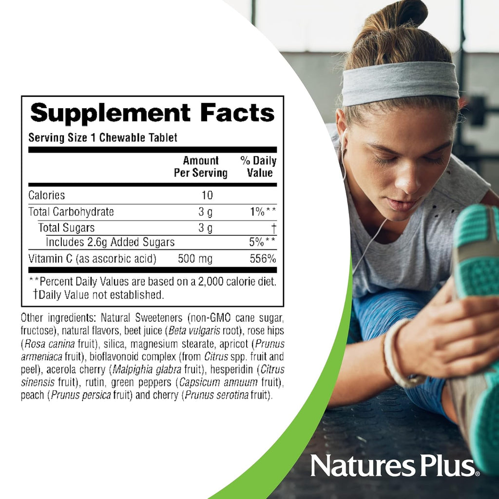 NaturesPlus vitamin C for daily health