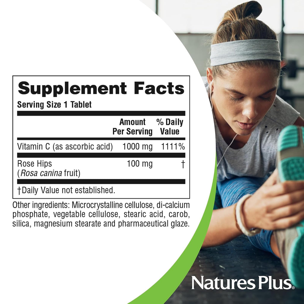NaturesPlus Vitamin C for daily wellness
