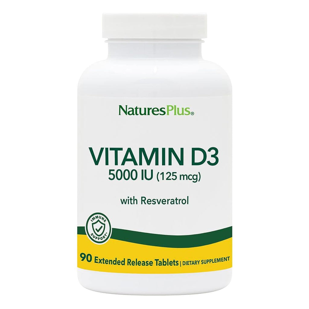 NaturesPlus vitamin D3 5000 IU tablets