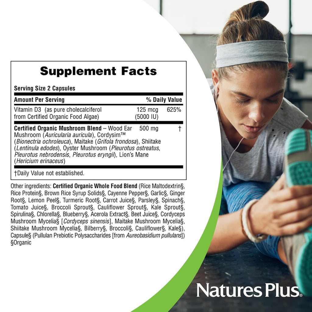 NaturesPlus vitamin D3 for bone health