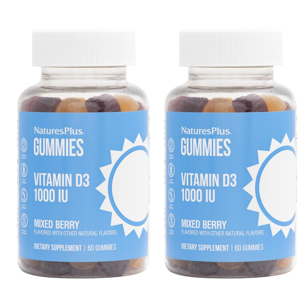 NaturesPlus vitamin D3 gummies for immunity