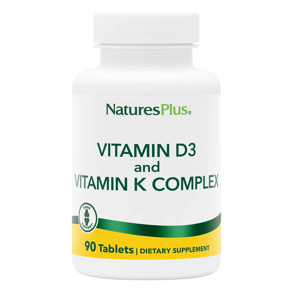 NaturesPlus vitamin D3 K2 tablets